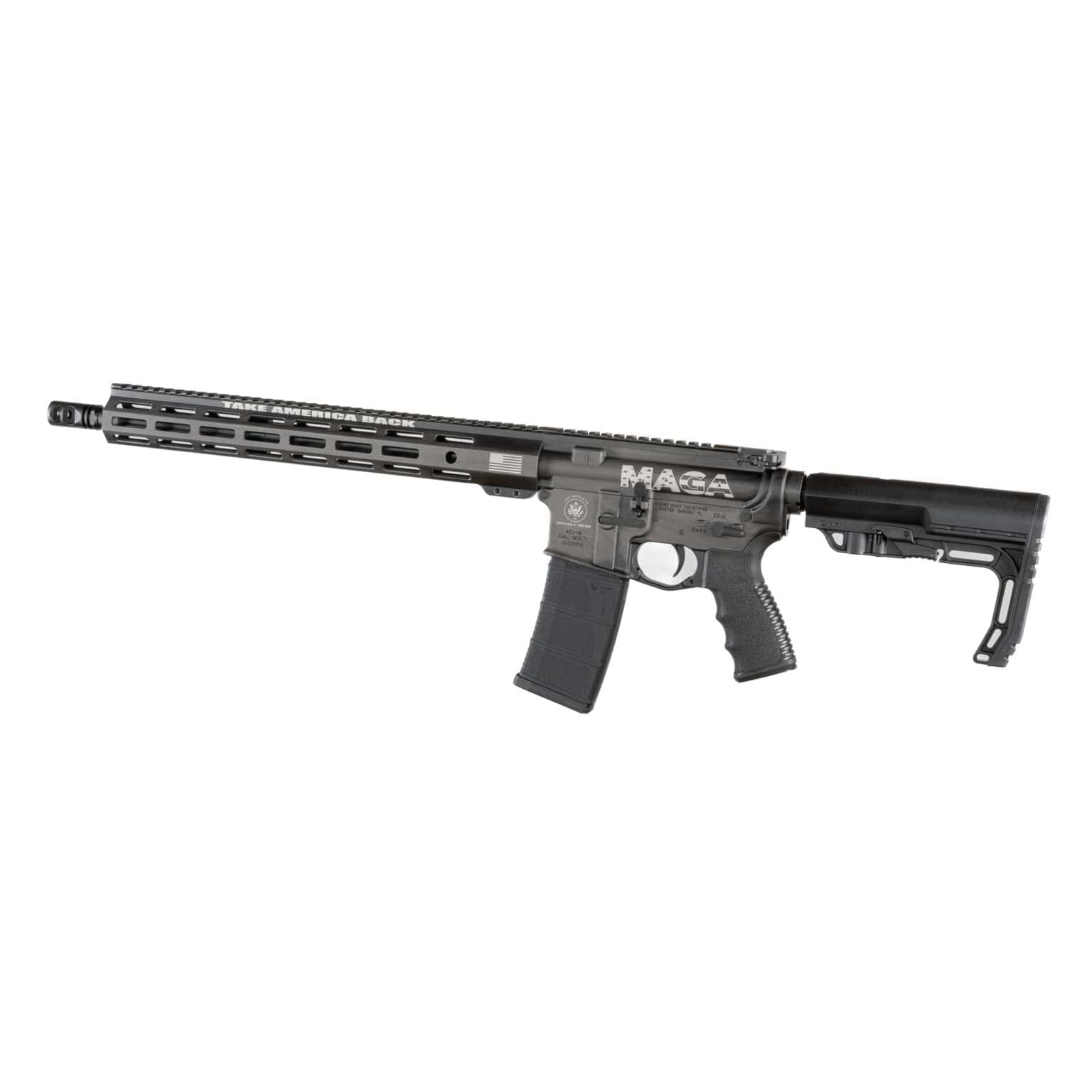 ACI-15 5.56 NATO Bravo 16 MOD 0 Cerakote Trump | Patriotic AR-15 By ...
