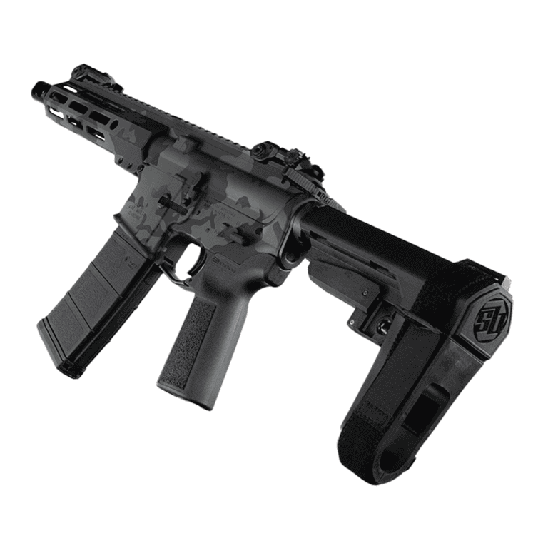 AR-15 556 Rifle Andro Corp Bravo Series Includes B5 Systems Grip And SB ...